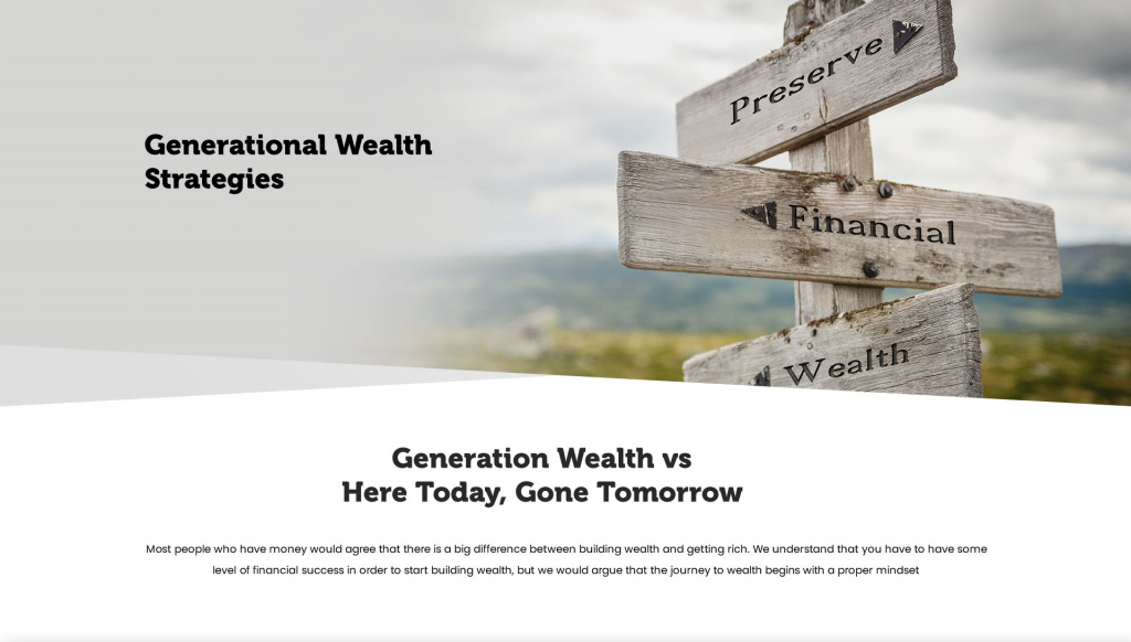 Generational Wealth Strategies - Phoenix Rising Management